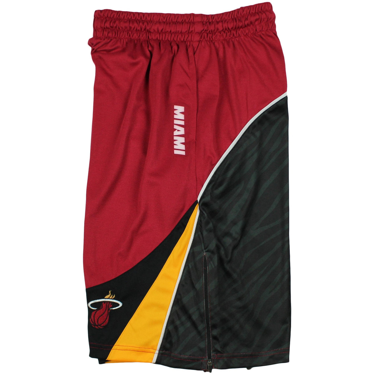 Zipway NBA Basketball Men's Miami Heat Wave Team Colors Shorts, Red ...