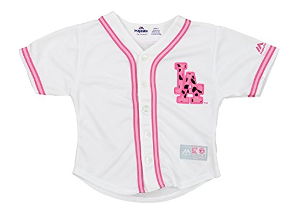 Outerstuff MLB Little Girls Los Angeles Dodgers Leopard Print Fashion ...