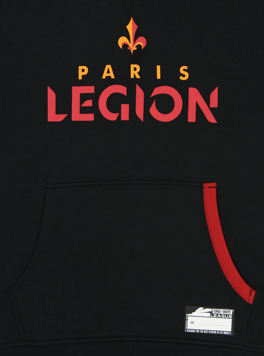 Call Of Duty League Men's Paris Legion CDL Team Kit Away Hoodie, Black ...