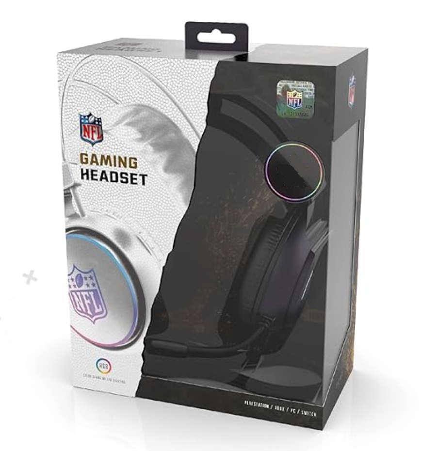 SOAR NFL Seattle Seahawks LED Gaming Headset Headphones and Mic – Fanletic