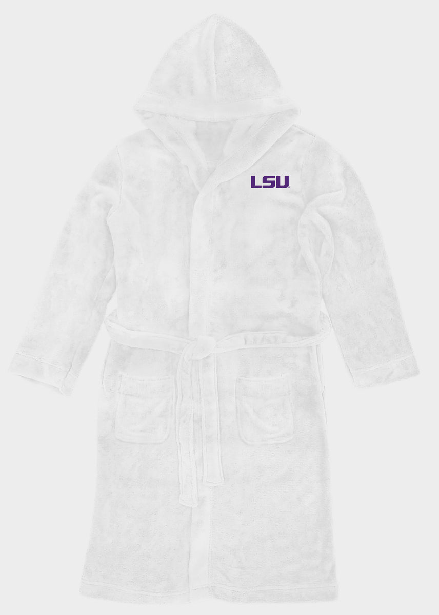 Northwest NCAA Men's Lsu Tigers Hooded Silk Touch Robe, 26" x 47 ...