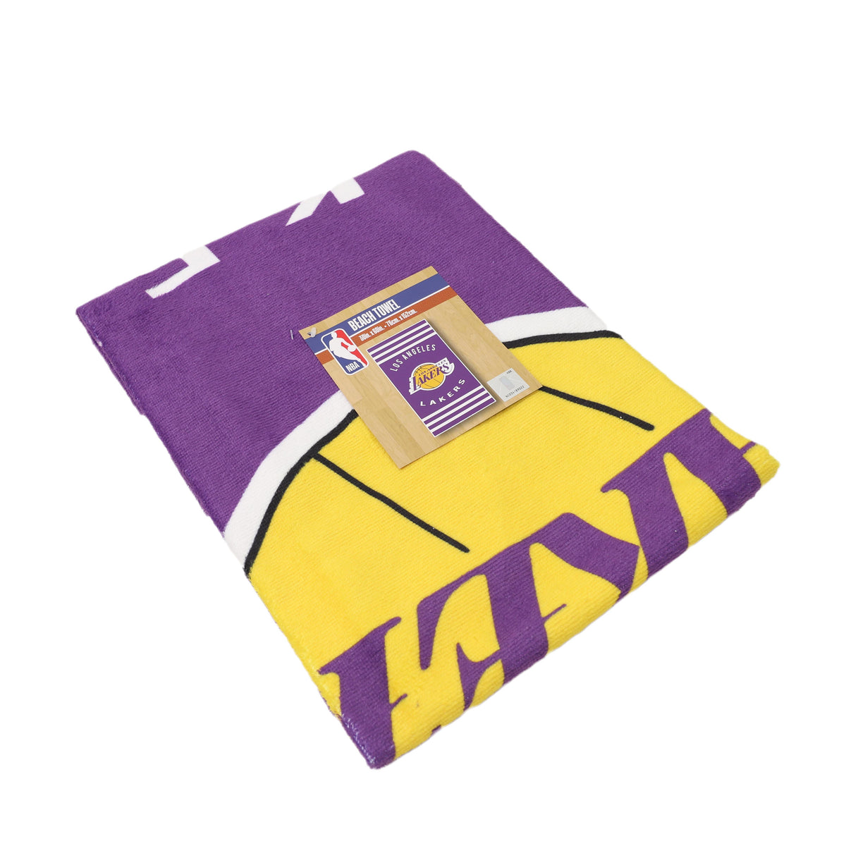 Northwest NBA Los Angeles Lakers "Stripes" Beach Towel, 30" x 60 ...