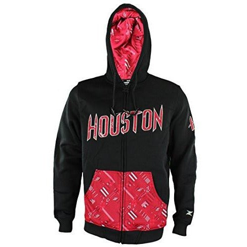 Zipway NBA Men's Houston Rockets Signature Basics Full Zip Fleece Hood ...